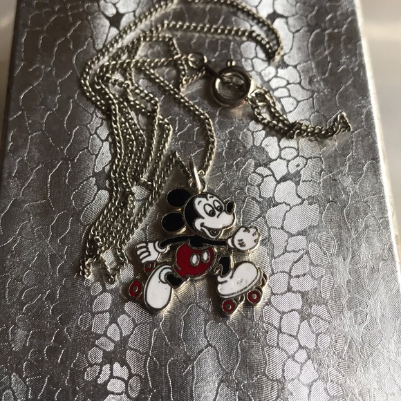 Disney | Jewelry | Vintage Mickey Mouse Necklace | Poshmark